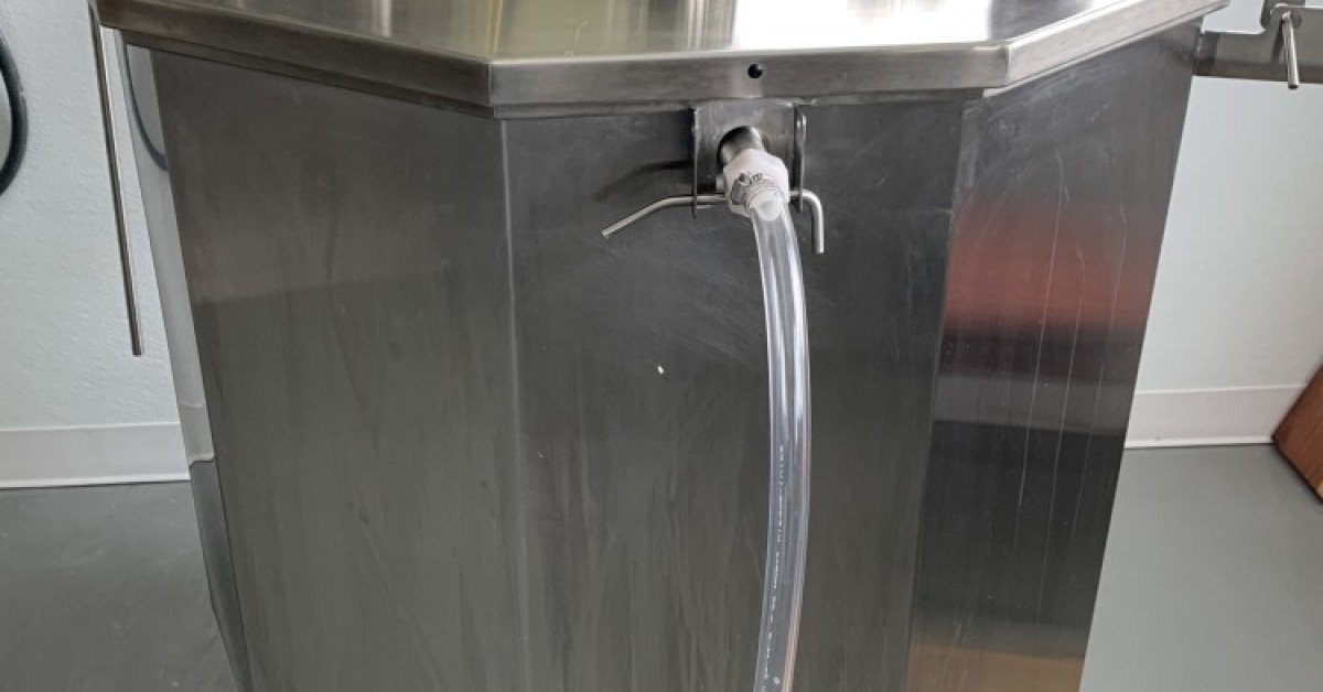 MicroDairy Designs 45 Gallon Vat suitable for small dairy operation ...
